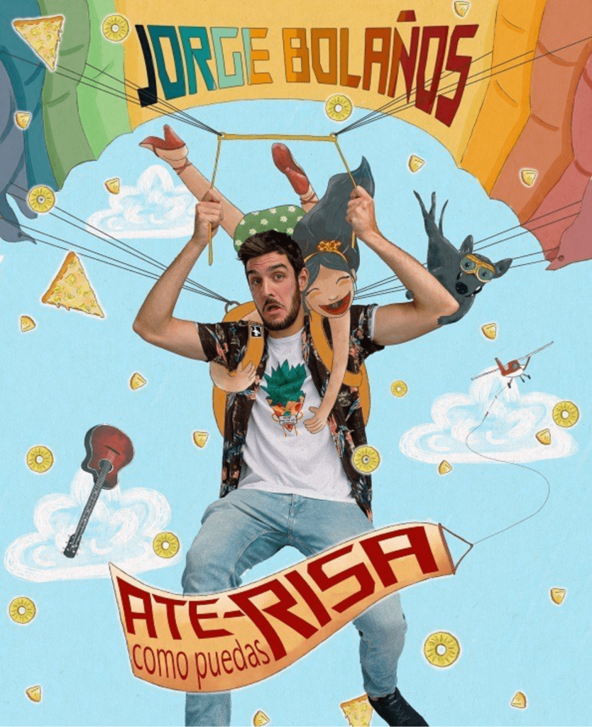 Jorge Bolaños presenta «Ate-Risa como puedas» en el Teatro de las Esquinas