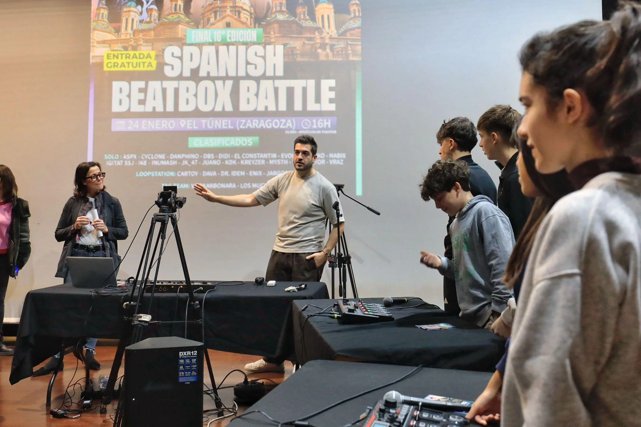 Zaragoza acoge el Campeonato de España de Beatbox en El Túnel